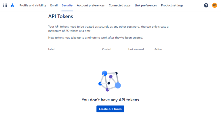 How to create API keys for Jira - MUBA Software